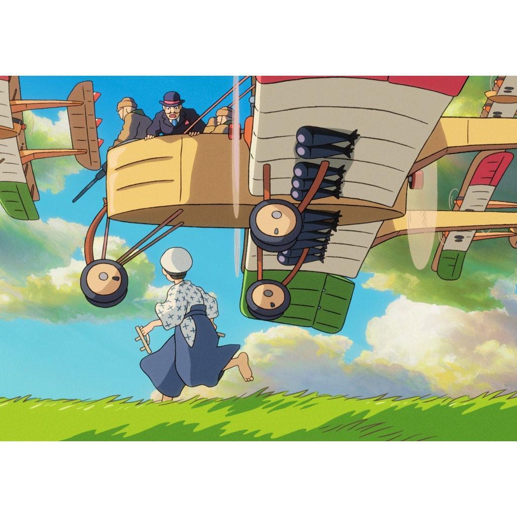 The Wind Rises Characters Ghibli Movie Poster A4 Size | Shopee Philippines