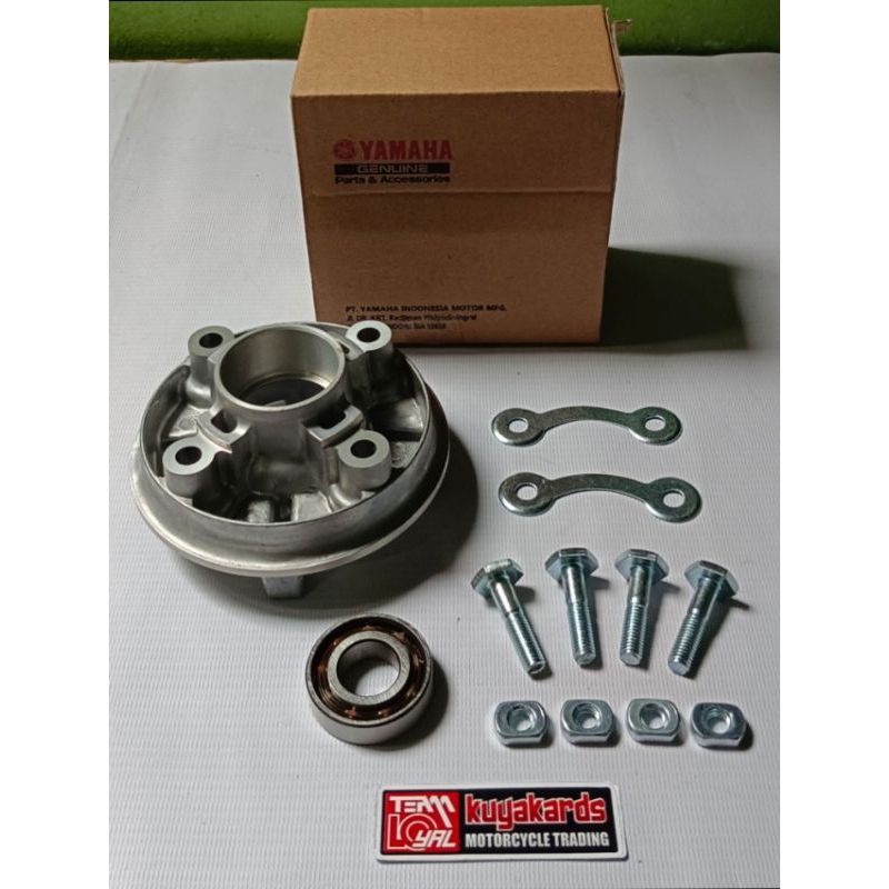 YAMAHA FLUNGE HUB AND FLUNGE HUB BEARING WITH NK SPROCKET BOLT KIT ALL ...