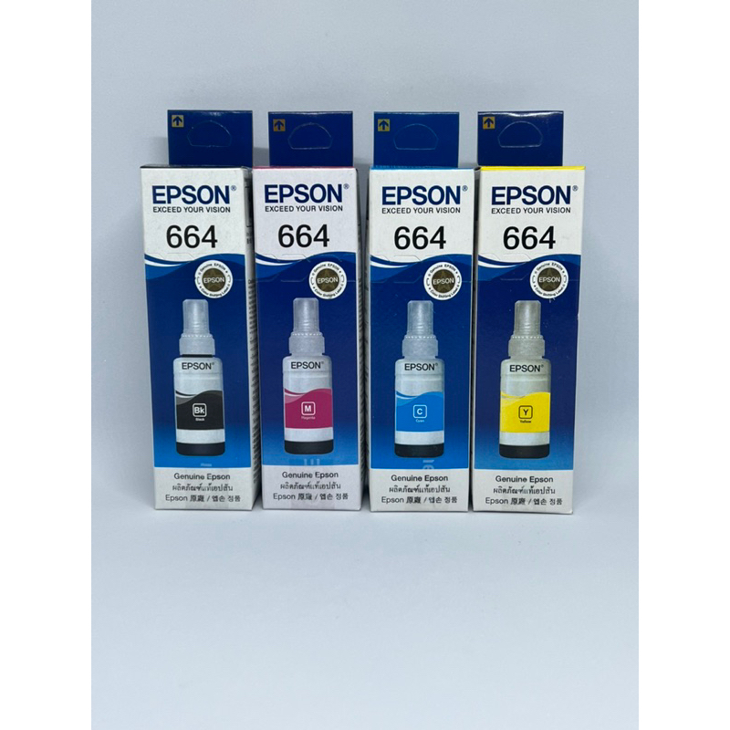 Epson 664 Inks 1 Set 4 Colors (70ml) | Shopee Philippines