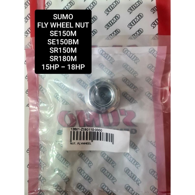 SUMO FLYWHEEL NUT FOR 15HP - 18HP | Shopee Philippines