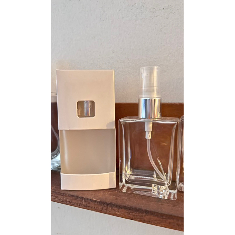 PERFUME BOX Square 50ml (plastic caps) 50pcs/pack | Shopee Philippines