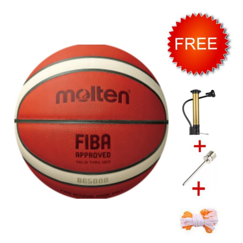 MOLTEN BG5000 FIBA Approved Valid Thru 2023 (With Free Pump Pin & Net ...