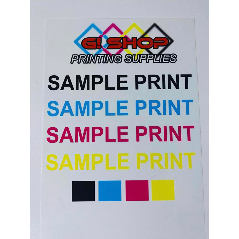 Inkjet Film Acetate Positive Transparency A4 Milky Waterproof 100 sheet ...