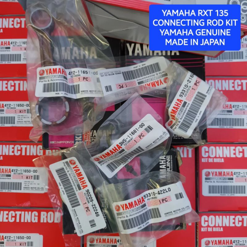 YAMAHA RXT 135 - CONNECTING ROD KIT YAMAHA GENUINE MADE IN JAPAN ...