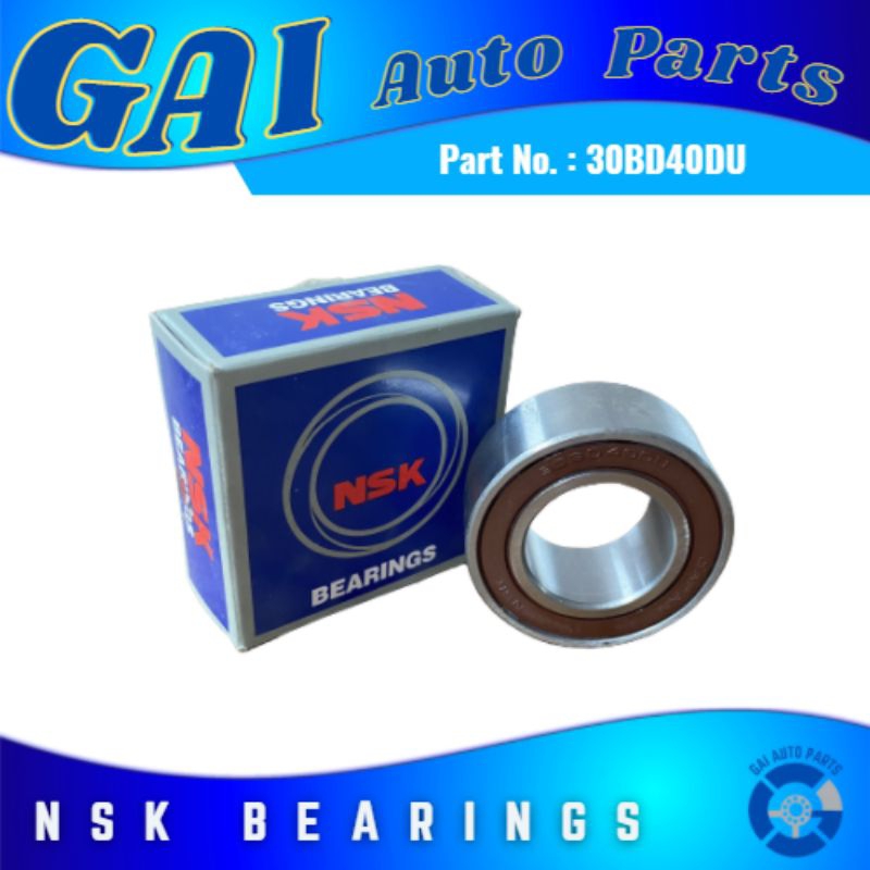 NSK Japan Made Alternator Bearings 1 Piece (30BD40DU) | Shopee Philippines