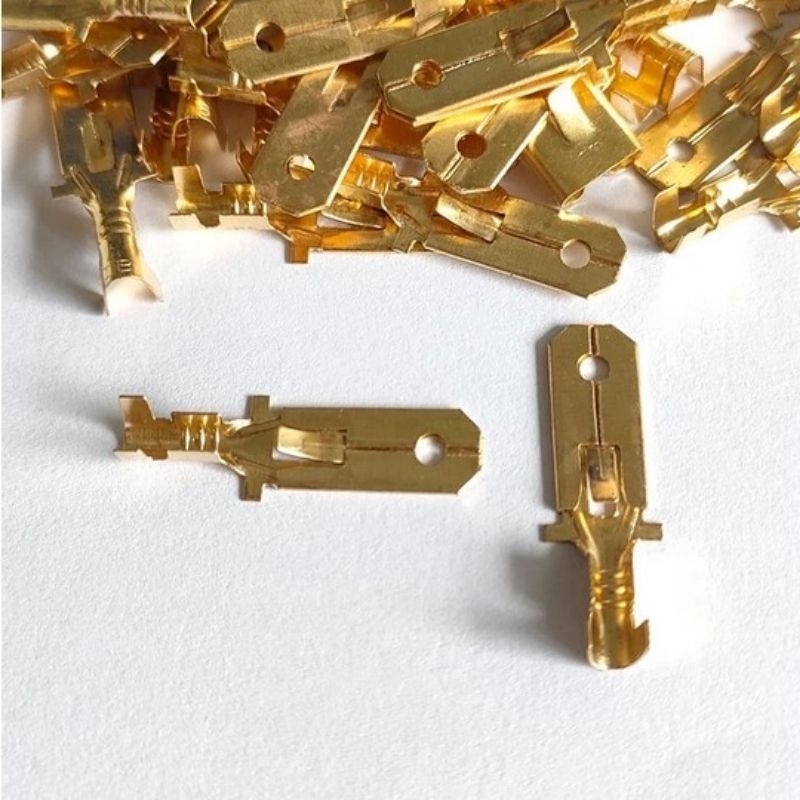 3/16 Male Wire Terminal (20Pcs - 60pesos) | Shopee Philippines