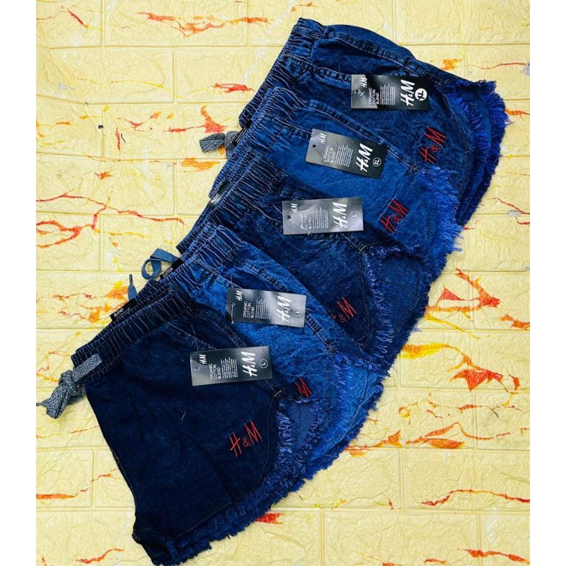 Denim dolphin shorts | Shopee Philippines