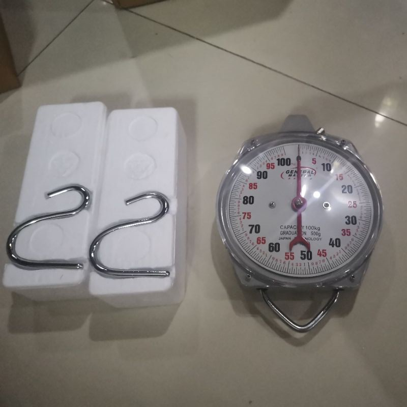General Master Hanging scale 50kg or 100kg hook | Shopee Philippines