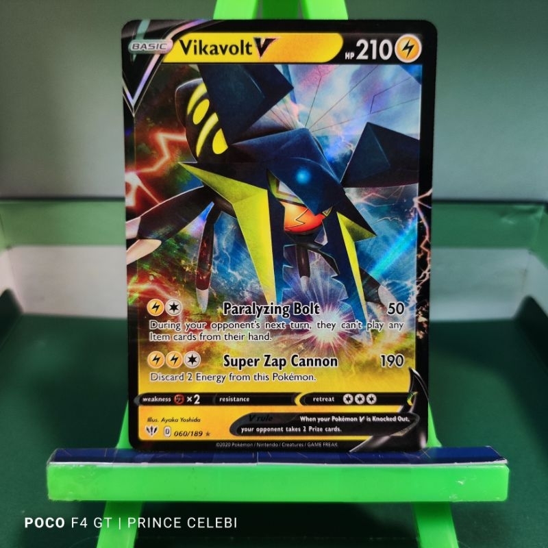 Pokemon TCG - Vikavolt V | Shopee Philippines