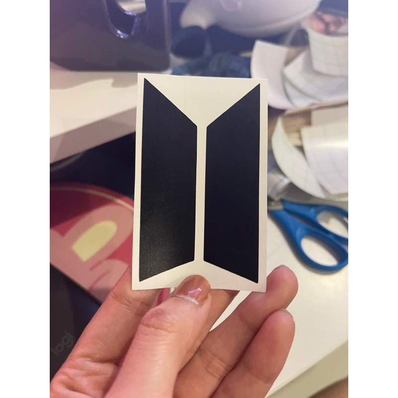 BTS Logo Sticker ARMY KPOP Vinyl Customized RM Jin SUGA jhope Jimin V ...