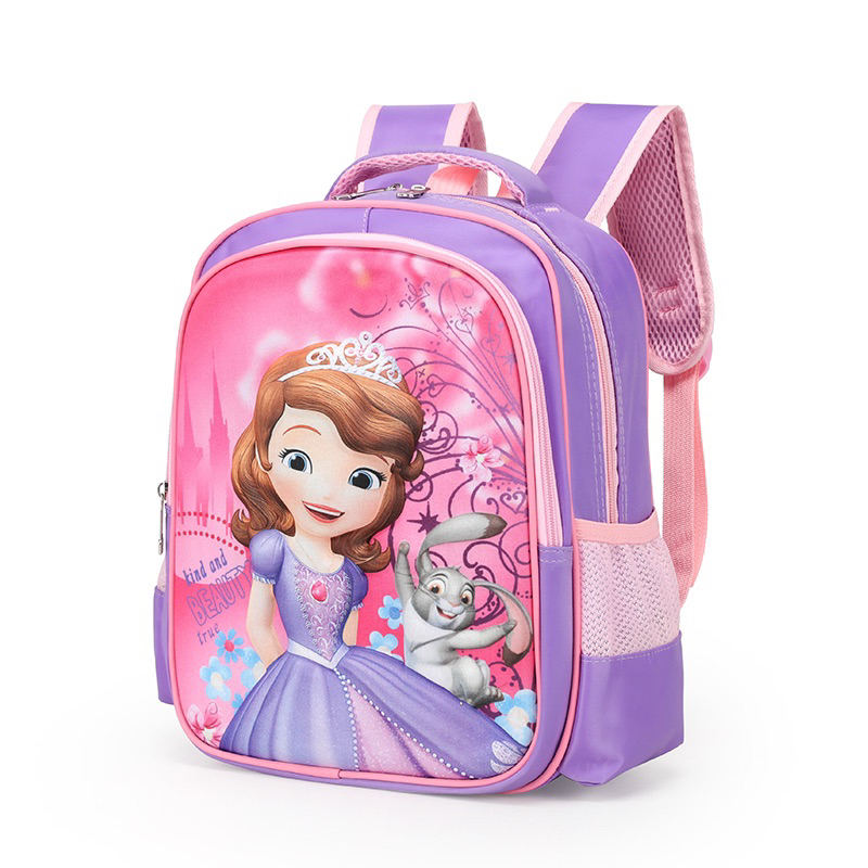 EVY Kids Girl Back Pack 12 inches School Bag Cute Cartoons Bag | Shopee ...