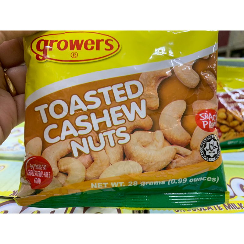 GROWERS Mix Nuts, Cashew, Roasted Nuts 80g | Shopee Philippines