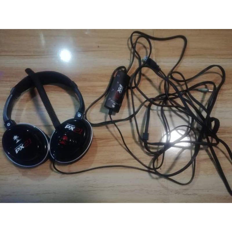 Afordable Turtle Beach Ear Force PX21 Gaming Headset (PS3) | Shopee ...