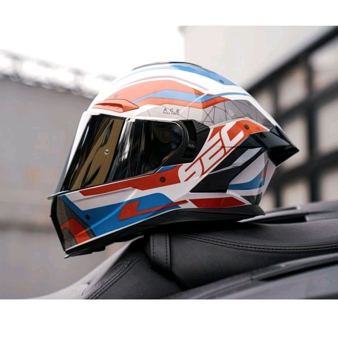SEC ACE GUARDIAN FULL FACE DUAL VISOR | Shopee Philippines