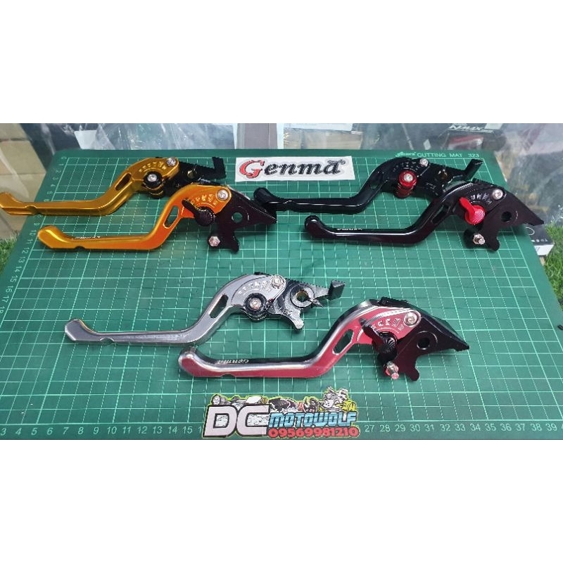 Genma brake lever with brake lock button for adv 150,adv 160,pcx 150 ...