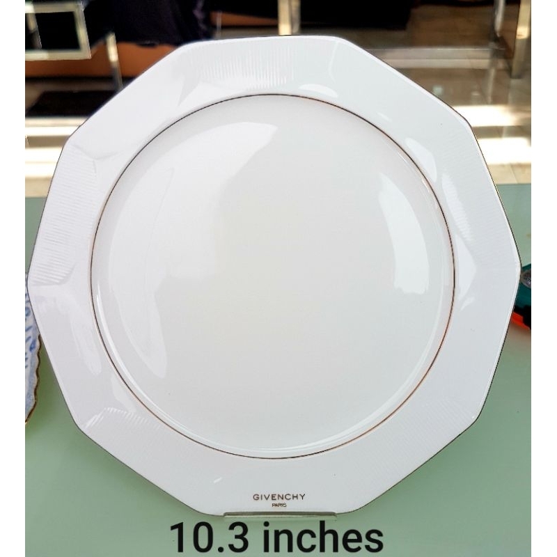 Givenchy dinner plate (10.3 inches) | Shopee Philippines