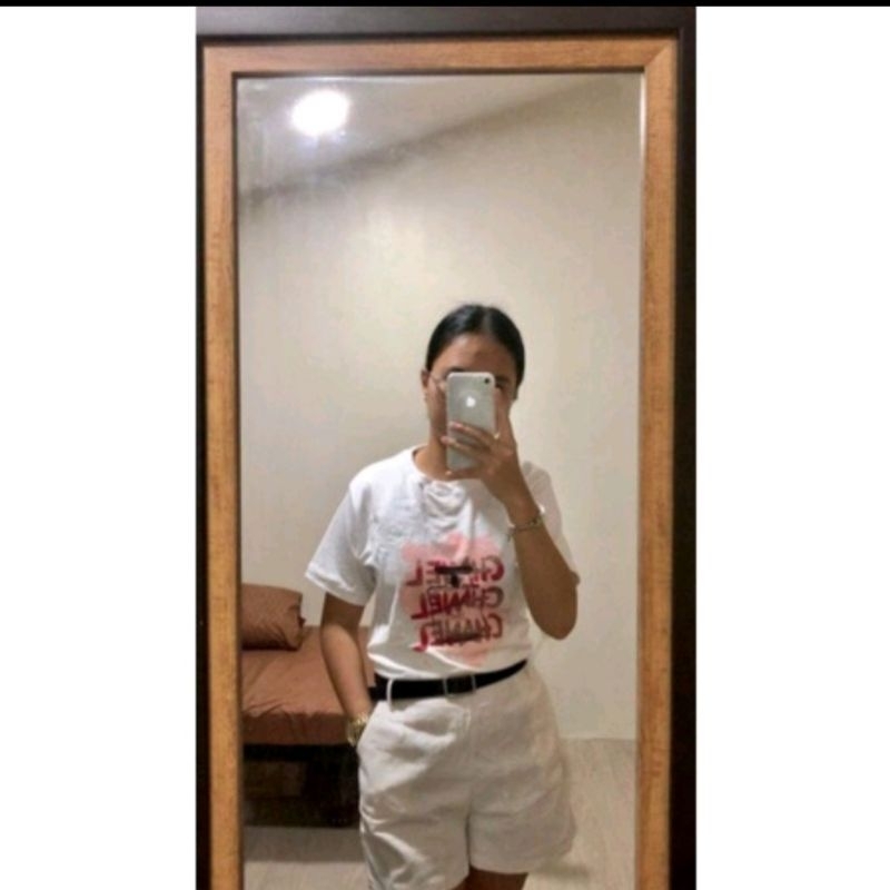 Graphic White Shirt (Subli Prints, Cotton Spandex) | Shopee Philippines