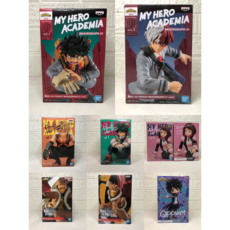 My Hero Academia Amazing Heroes Relax Time Bravegraph Evil Villains ...