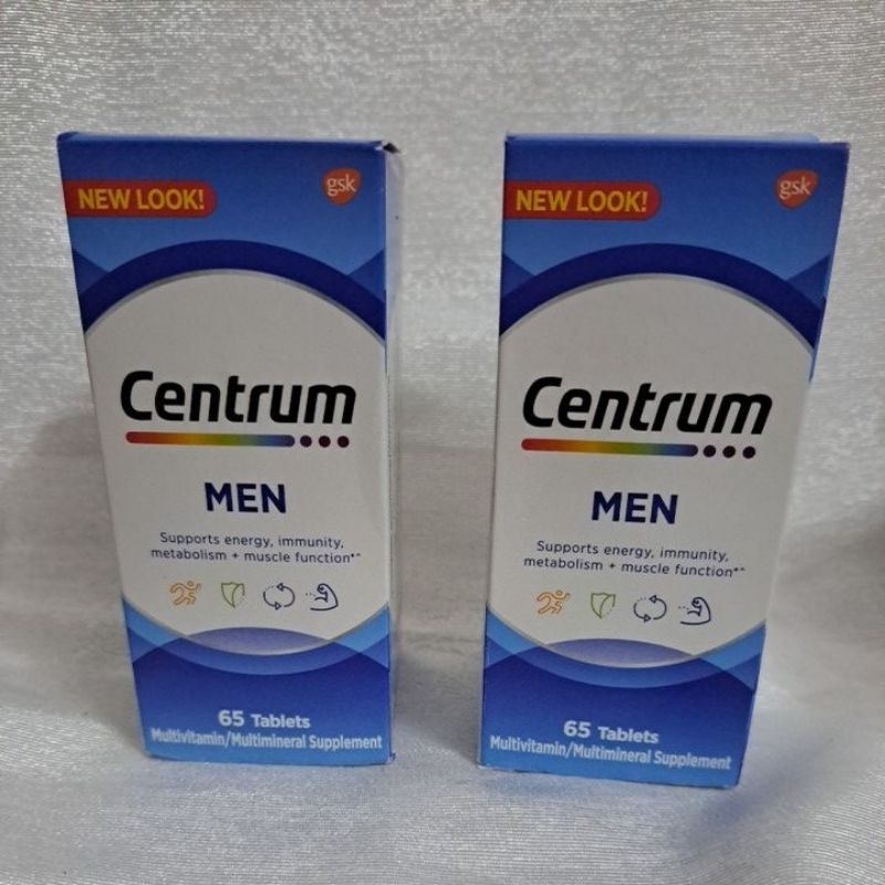 CENTRUM MEN 65Tablets Multivitamins from USA | Shopee Philippines