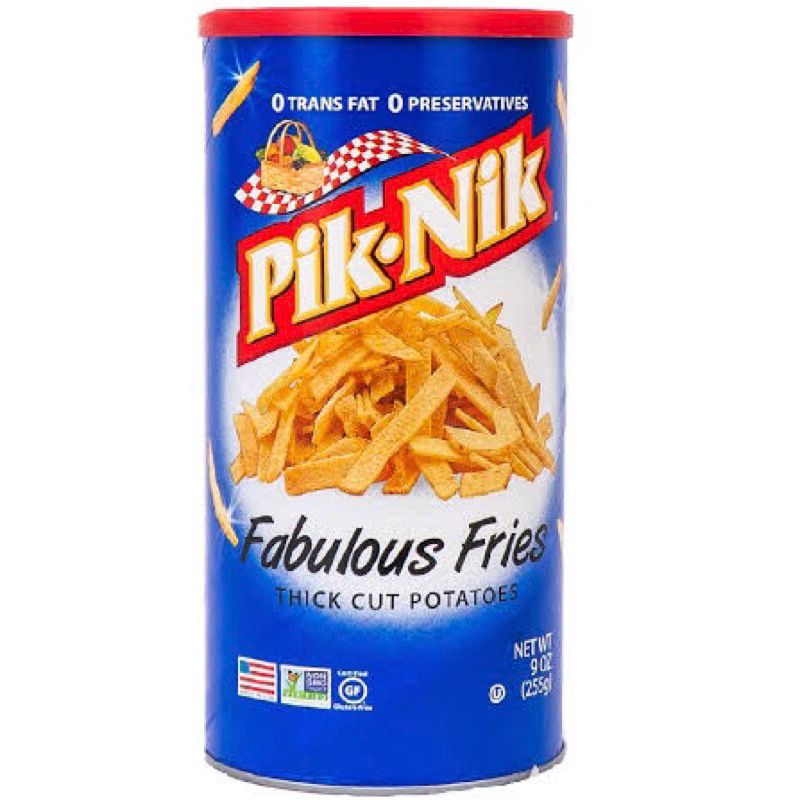 Pik-Nik Fabulous Fries Potatoes 255 grams | Shopee Philippines