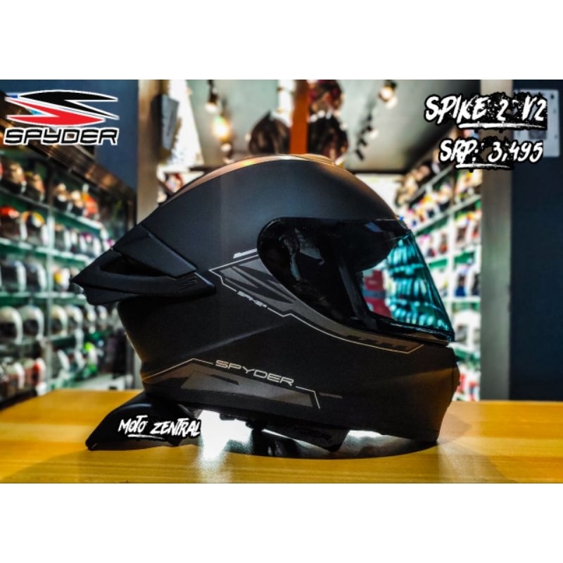 Spyder Spike 2 V2 with free spoiler | Shopee Philippines