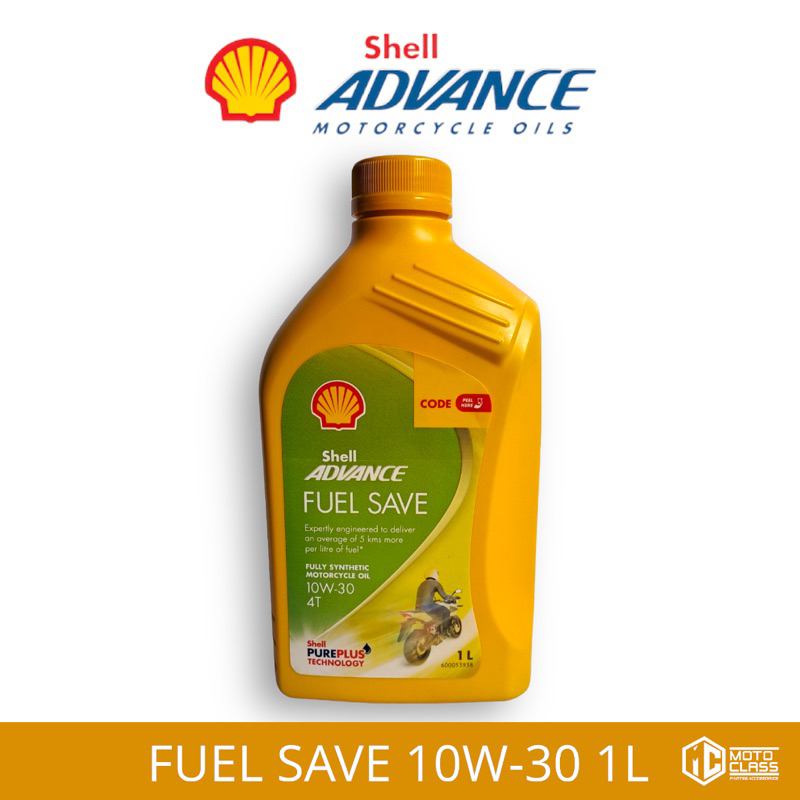 SHELL ADVANCE fuel save 10W-30 4T 1L (5071) | Shopee Philippines