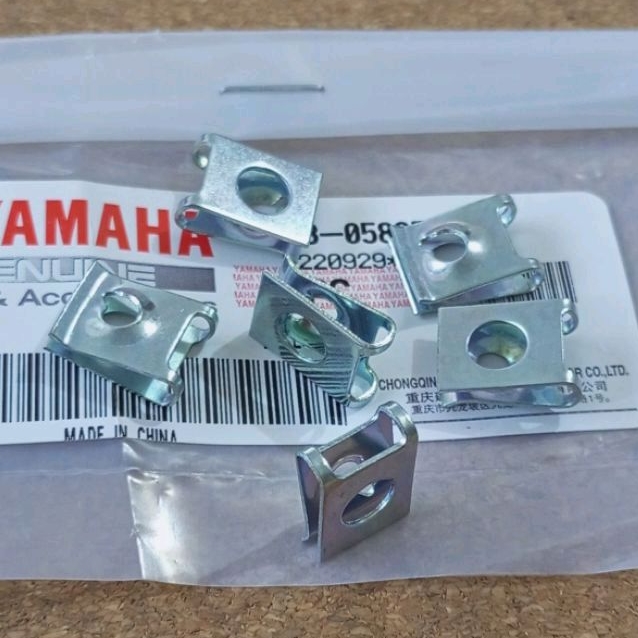 Body screw nut spring clip All Yamaha Genuine[1PC] SOLD PER PIECE ...