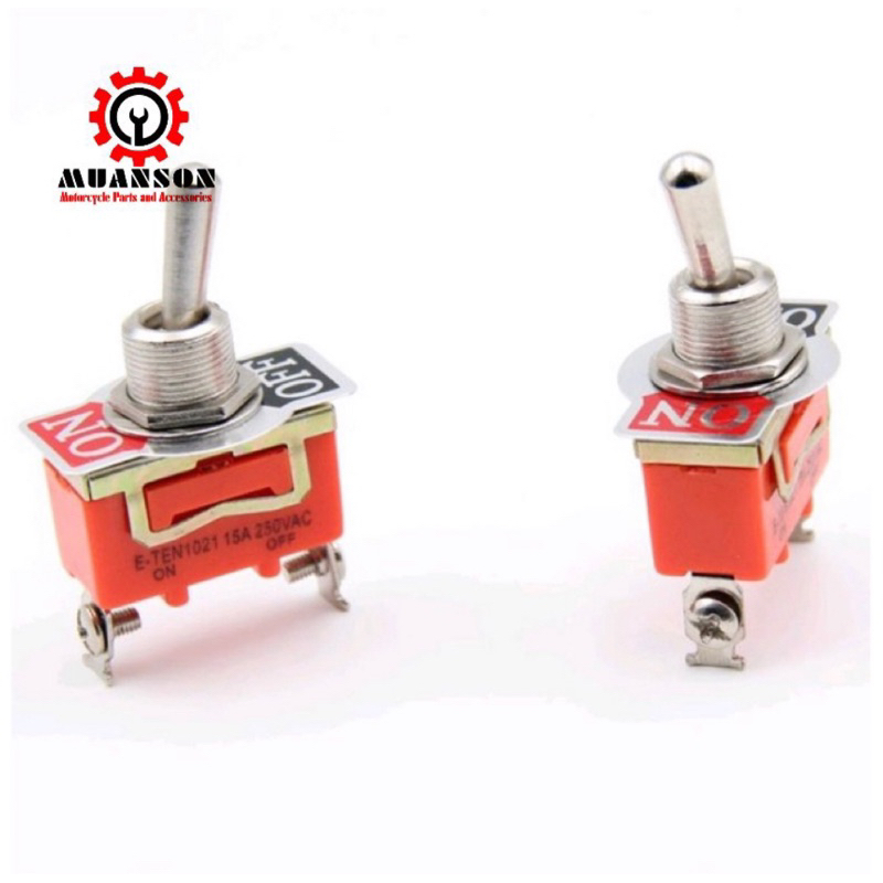 MOTORCYCLE TOGGLE SWITCH ON/OFF/ON SWITCH 3 WIRE | Shopee Philippines