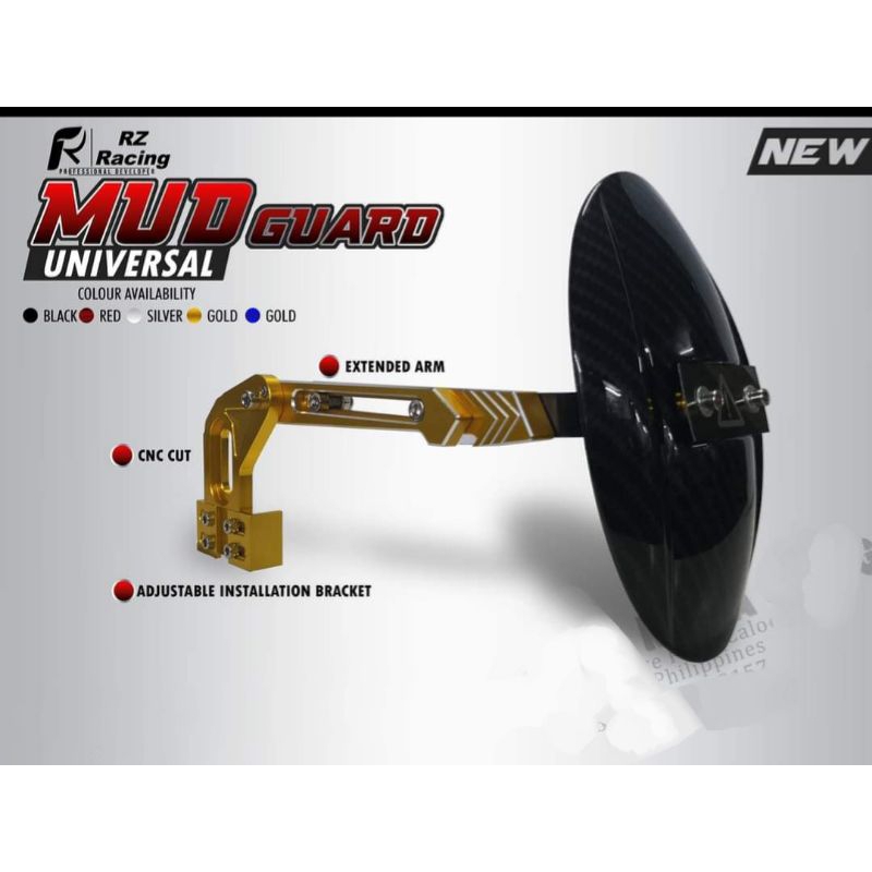 RZ RACING MUDGUARD UNIVERSAL | Shopee Philippines