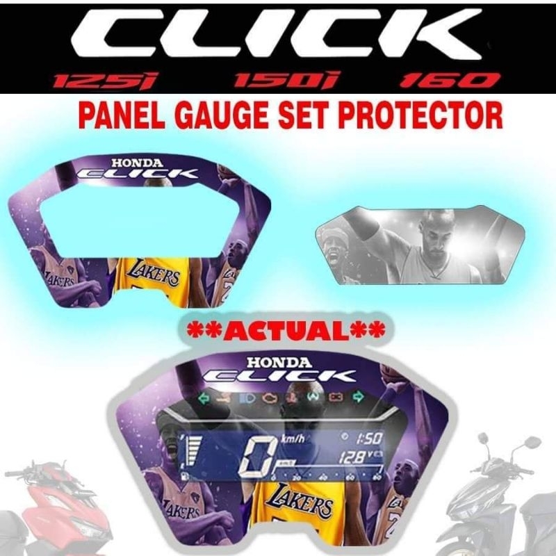 Honda Click 125i 150i 160i Panel Gauge Protector Sticker Set /3M ...