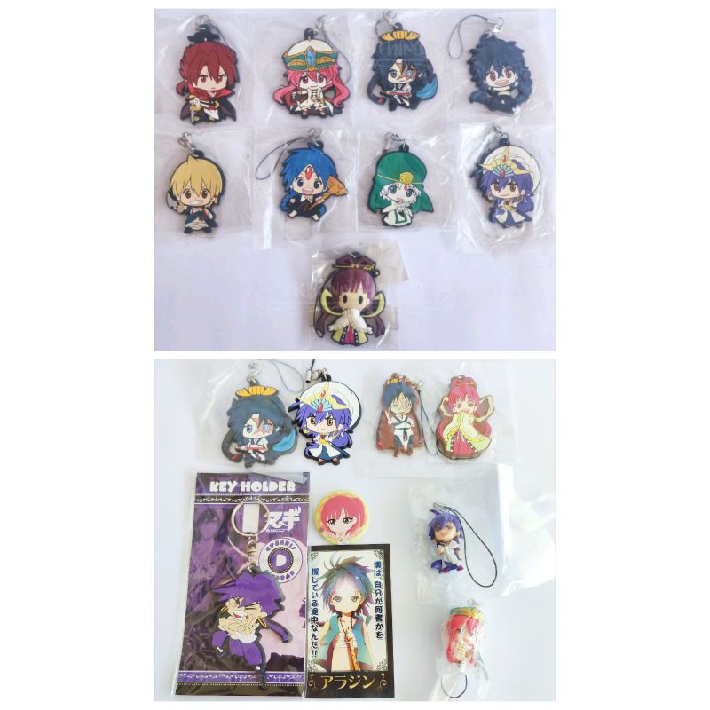 Magi The Labyrinth of Magic - Aladdin, Sinbad, Judal,Hakuryu Figure ...