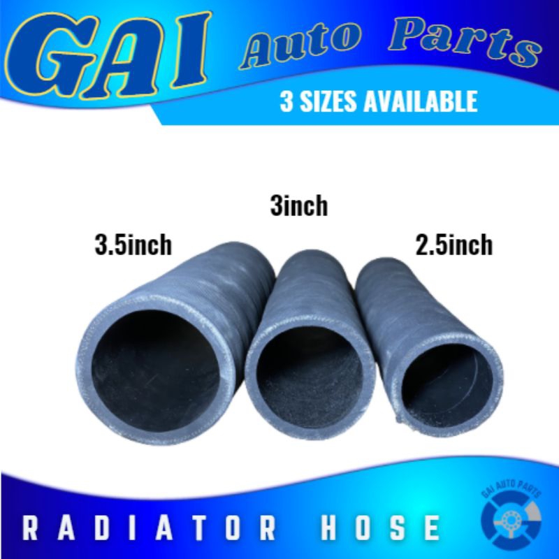 Radiator Hose 3.5 / 3 / 2.5 inches (12 inches long) | Shopee Philippines