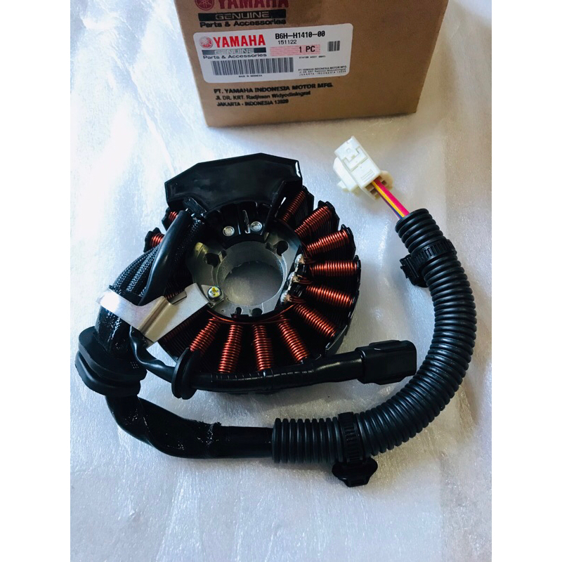 NMAX V2 STATOR ASSY B6H-H1410-00 / Short wire Yamaha Genuine | Shopee ...