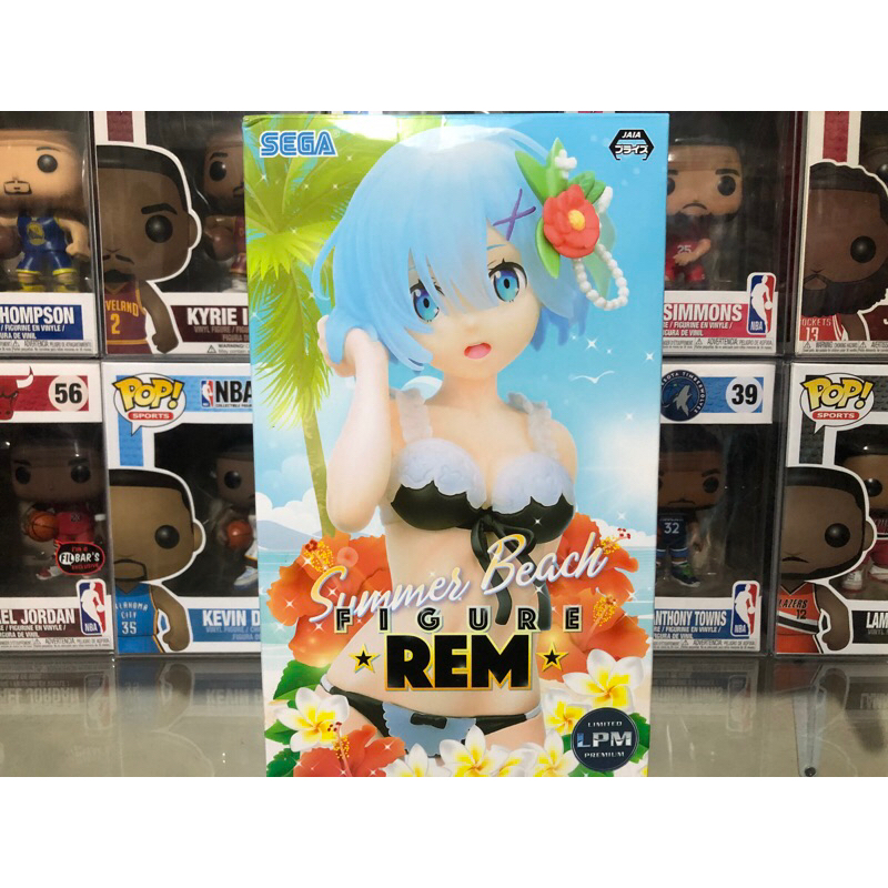 SEGA LPM: Re:Zero Starting Life In Another World - Rem (Summer Beach Black Version) | Shopee ...