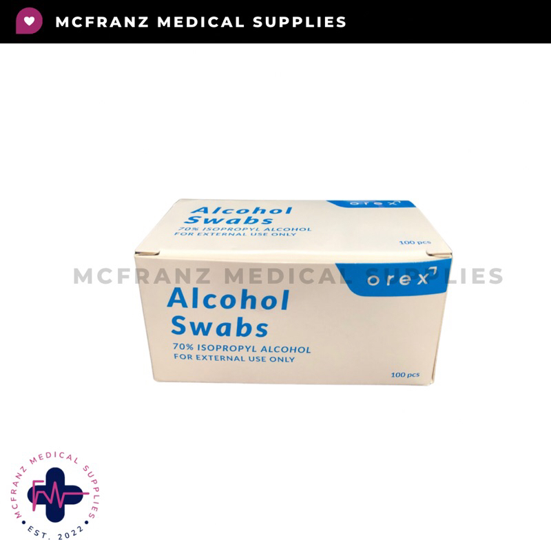 Alcohol Pad/Alcohol swab (100pcs/box) | Shopee Philippines