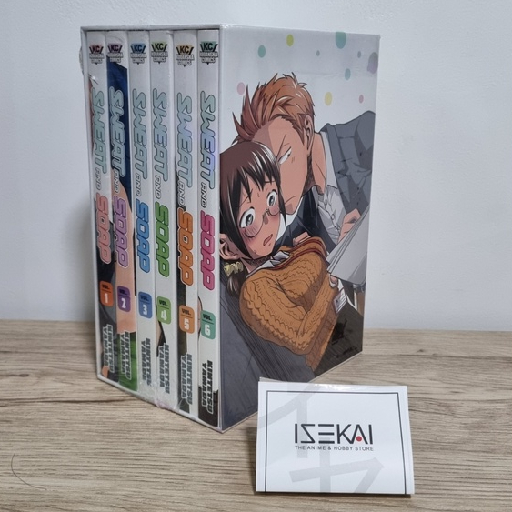 Sweat and Soap Manga Box Set 1 (Manga, EN) by Kintetsu Yamada | Shopee ...