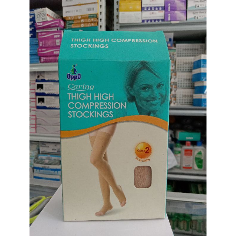 THIGH HIGH COMPRESSION STOCKINGS | Shopee Philippines