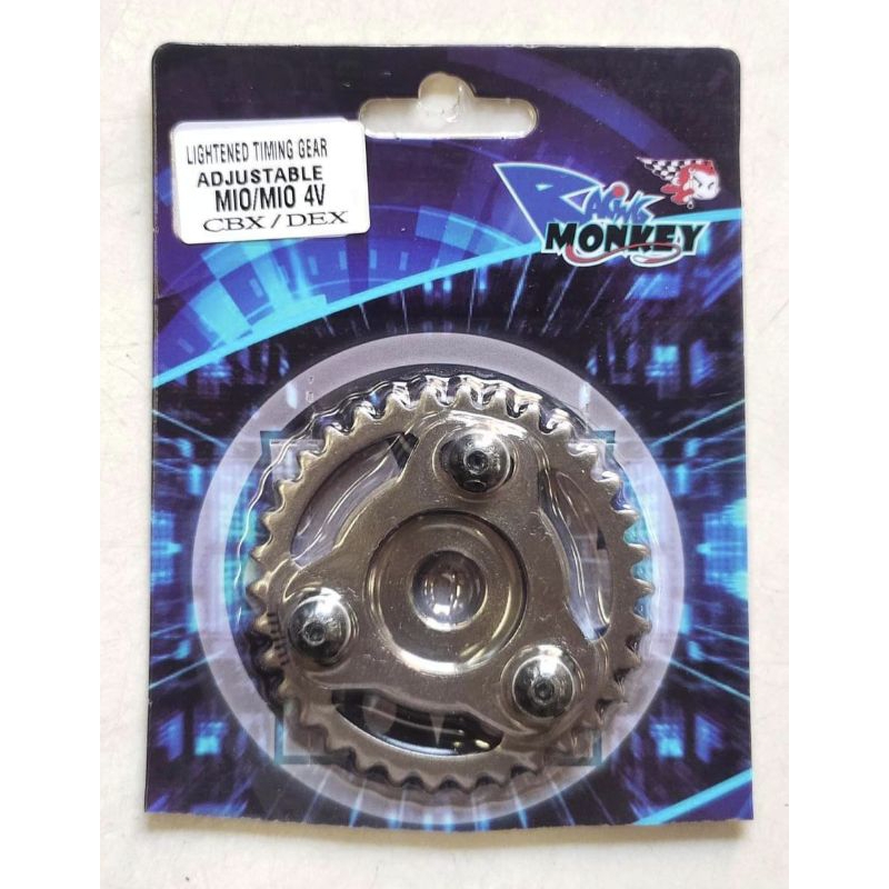 RACING MONKEY LIGHTEN ADJUSTABLE TIMING GEAR MIO SPORTY (2VALVE ...