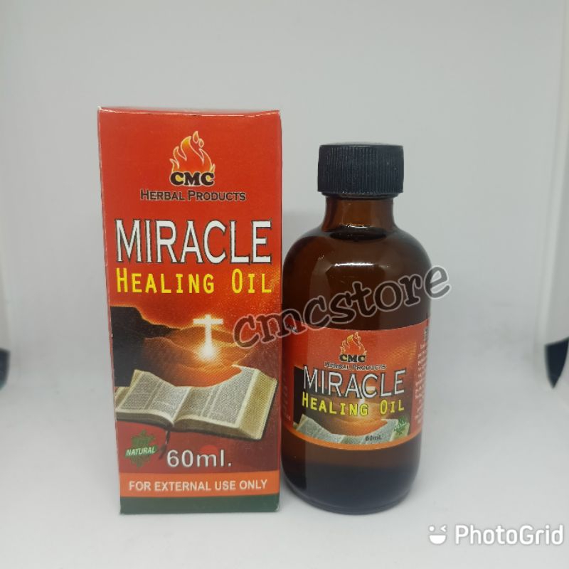 CMC MIRACLE HEALING OIL 60ml | Shopee Philippines