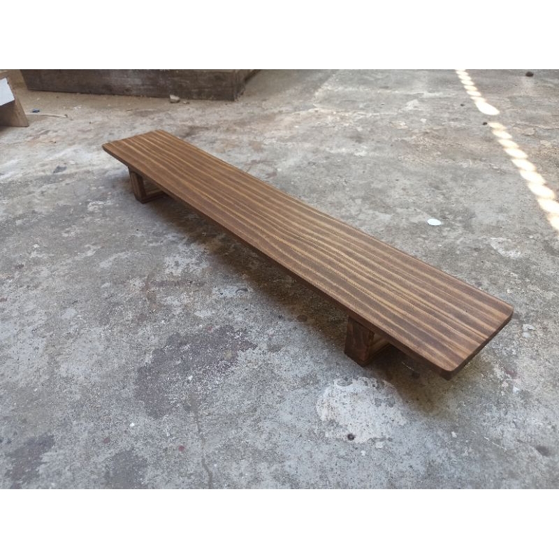 Wooden Monitor TV Riser Modern Rustic Nordic | Shopee Philippines