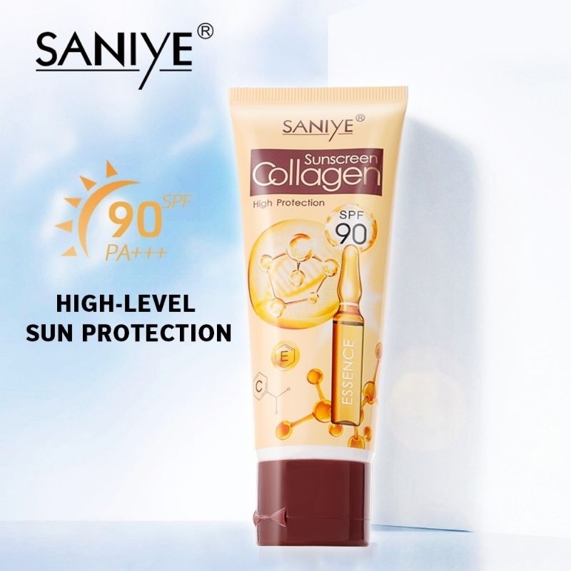 65ml SANIYE Sunscreen Skin Color Whitening & High Sun Protection SPF90+ PA+++ | Shopee Philippines