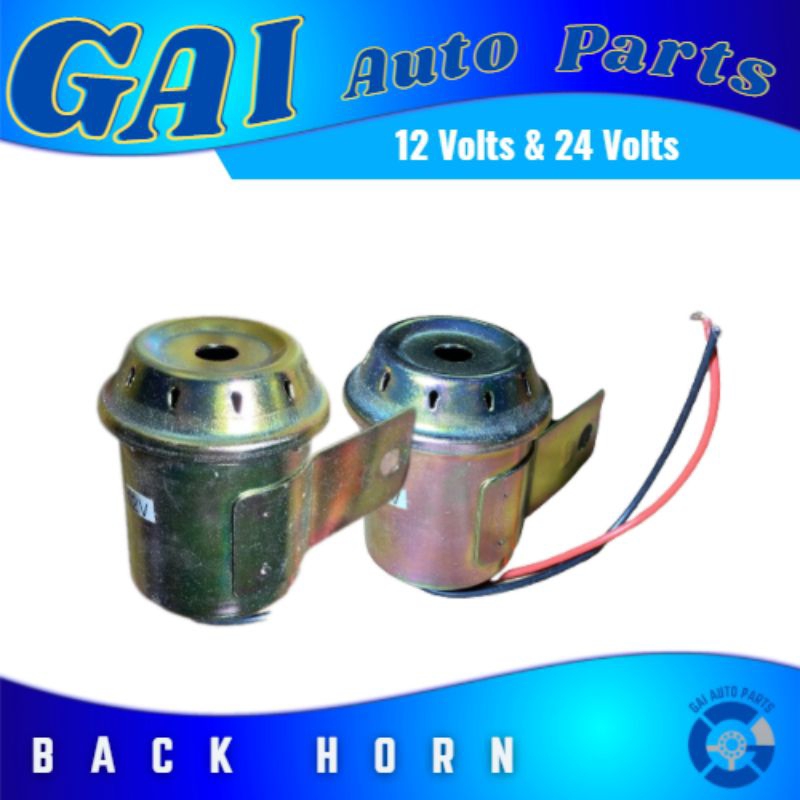 Iron Back Horn Buzzer Tube (12v / 24v) | Shopee Philippines