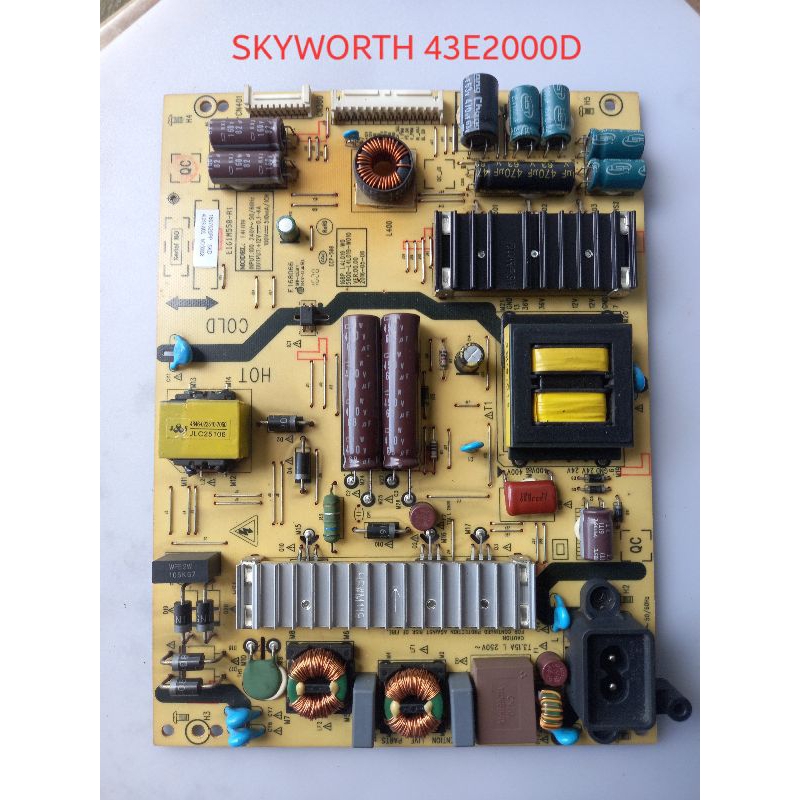 SKYWORTH POWER SUPPLY MODEL 43E2000D | Shopee Philippines