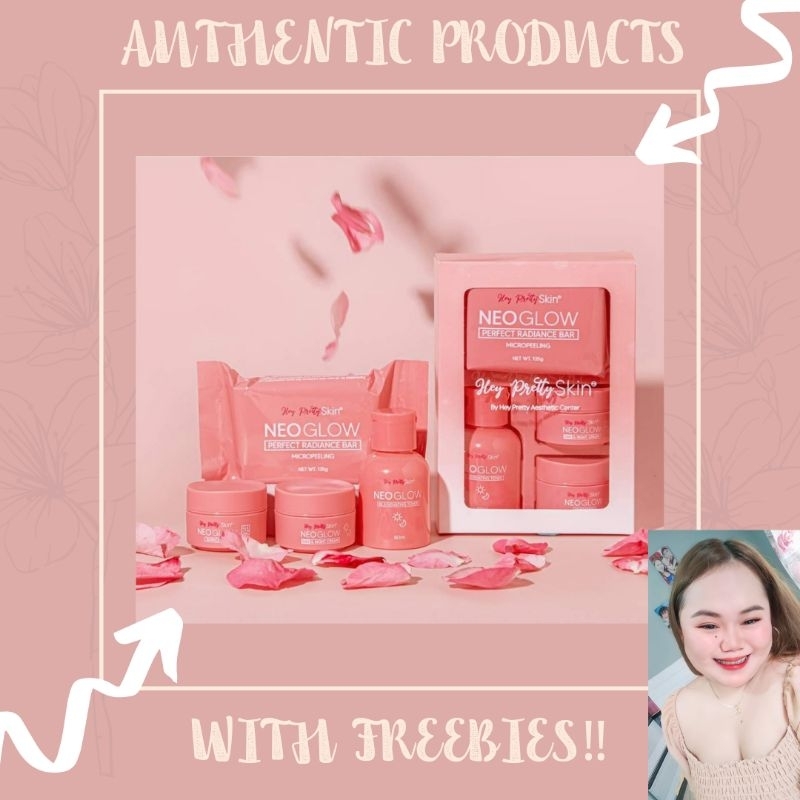 HEY PRETTY SKIN NEO GLOW & PRESTIGE GLOW | Shopee Philippines