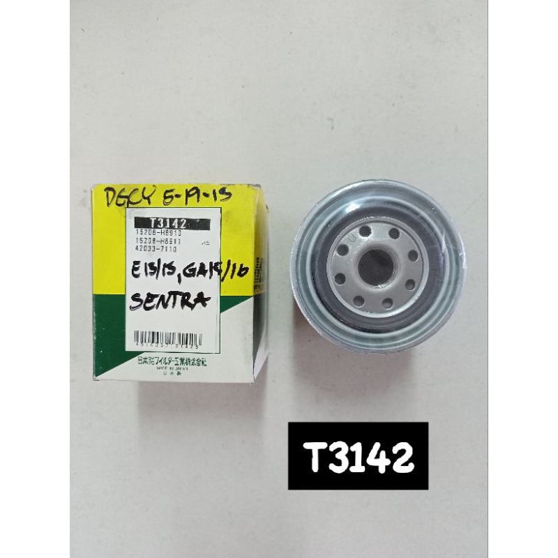 NIPPON MICRO OIL FILTER T3142 | Shopee Philippines