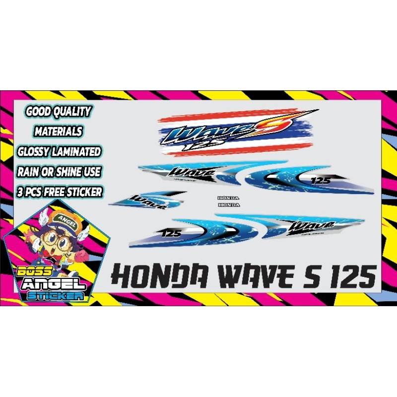 HONDA WAVE S 125 DECALS | Shopee Philippines