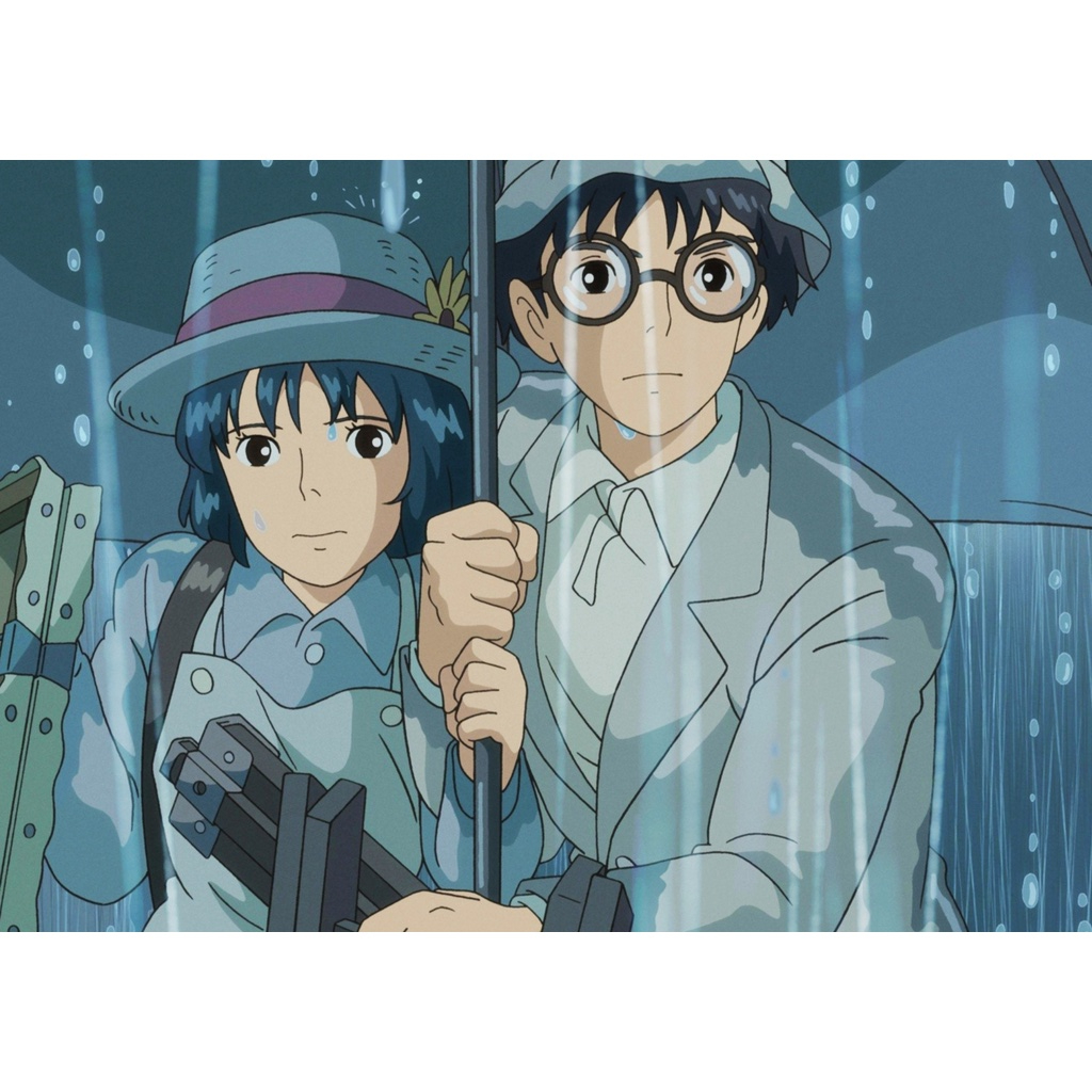 The Wind Rises Characters Ghibli Movie Poster A4 Size | Shopee Philippines