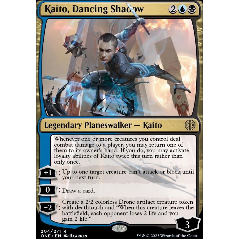 Kaito, Dancing Shadow - ONE - Rare - MTG Cards (WotC) | Shopee Philippines