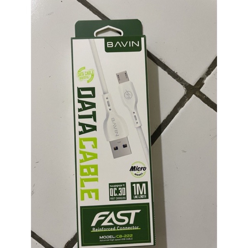 BAVIN CB222 Fast Charging Data Cable Durable Cable PVC Coated Wire For ...