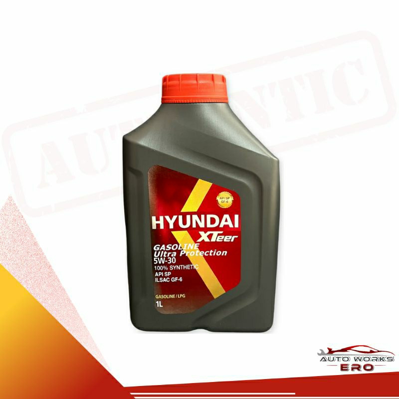 Hyundai Xteer 5w30 Gasoline 100% Synthetic Oil 1L | Shopee Philippines